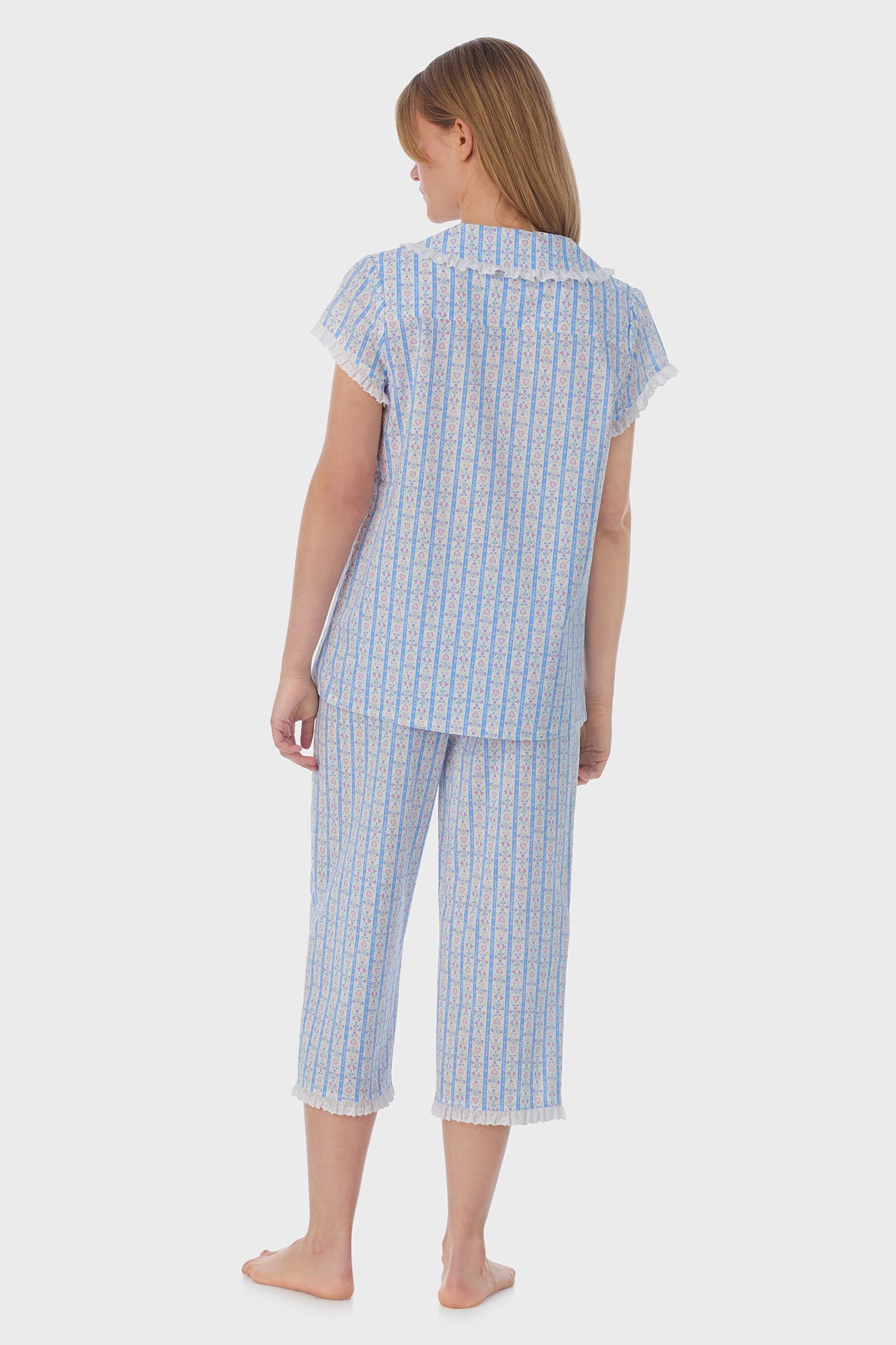 Tyrolean Heart Cotton Capri Pajama Set – Lanz of Salzburg