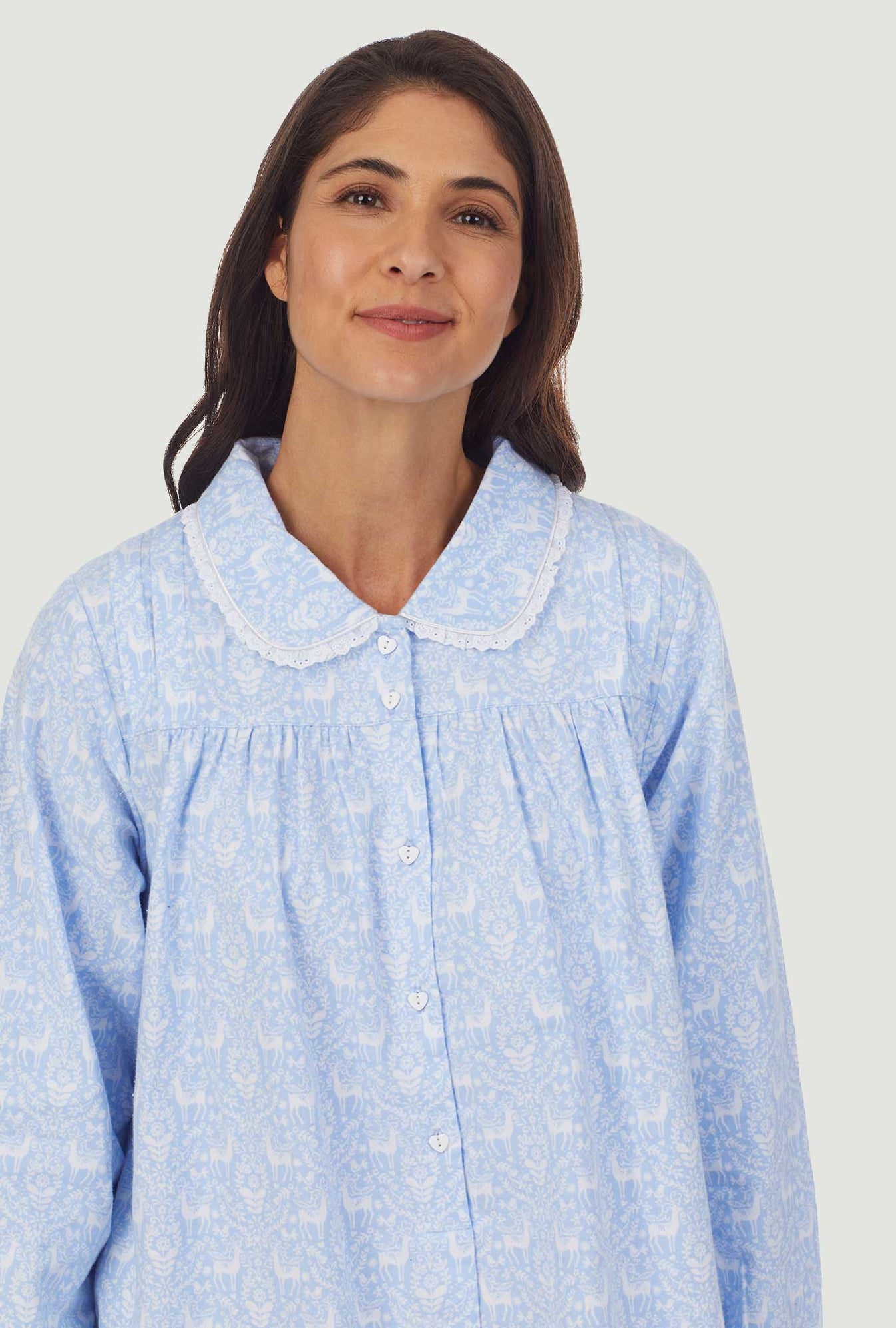 Blue Nordic Tyrolean Peter Pan Gown – Lanz of Salzburg